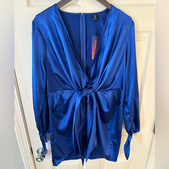 SHEIN | Dresses | Royal Blue Shein Short Dress Nwt | Poshmark